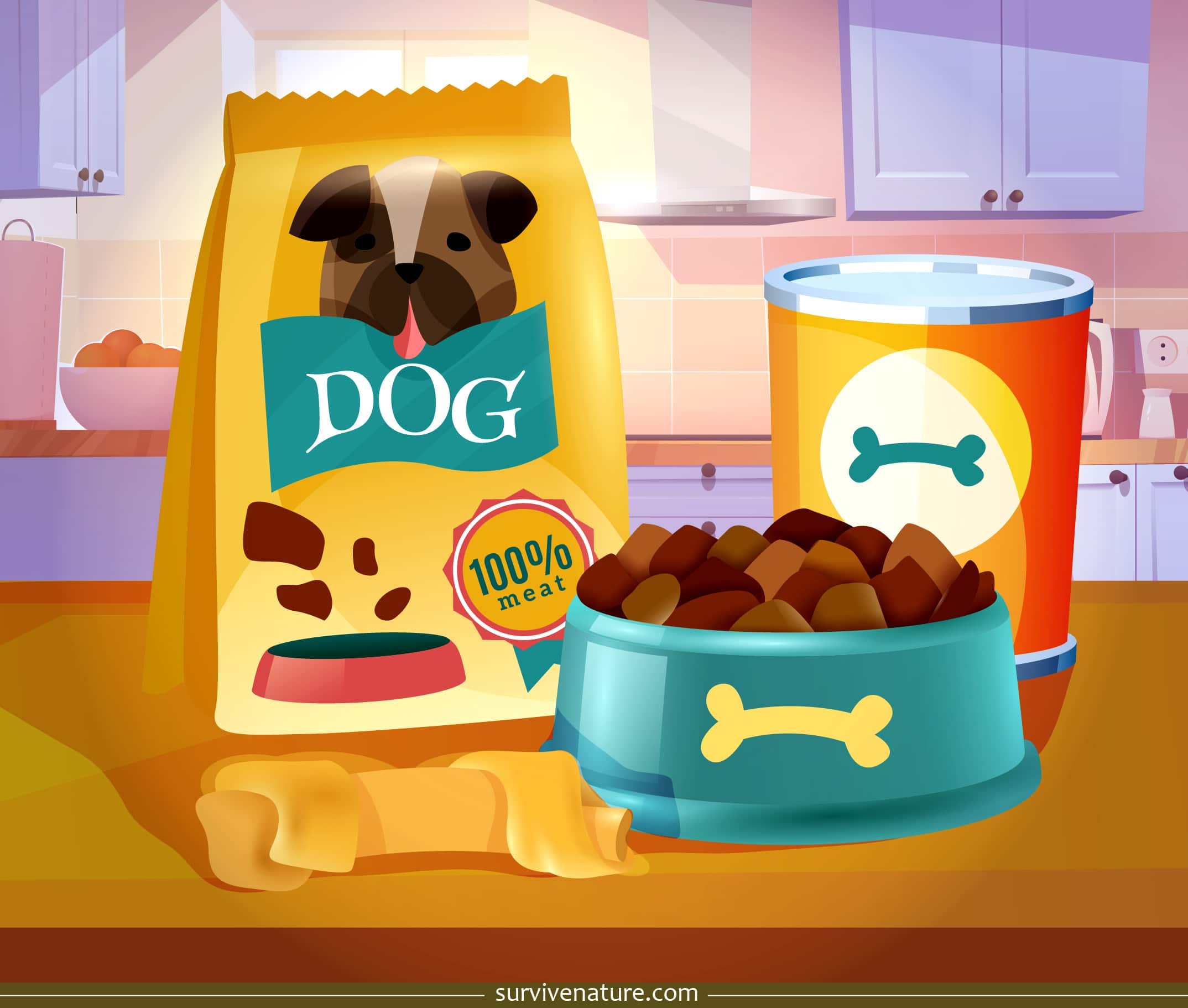 Could A Human Survive On Dog Food
